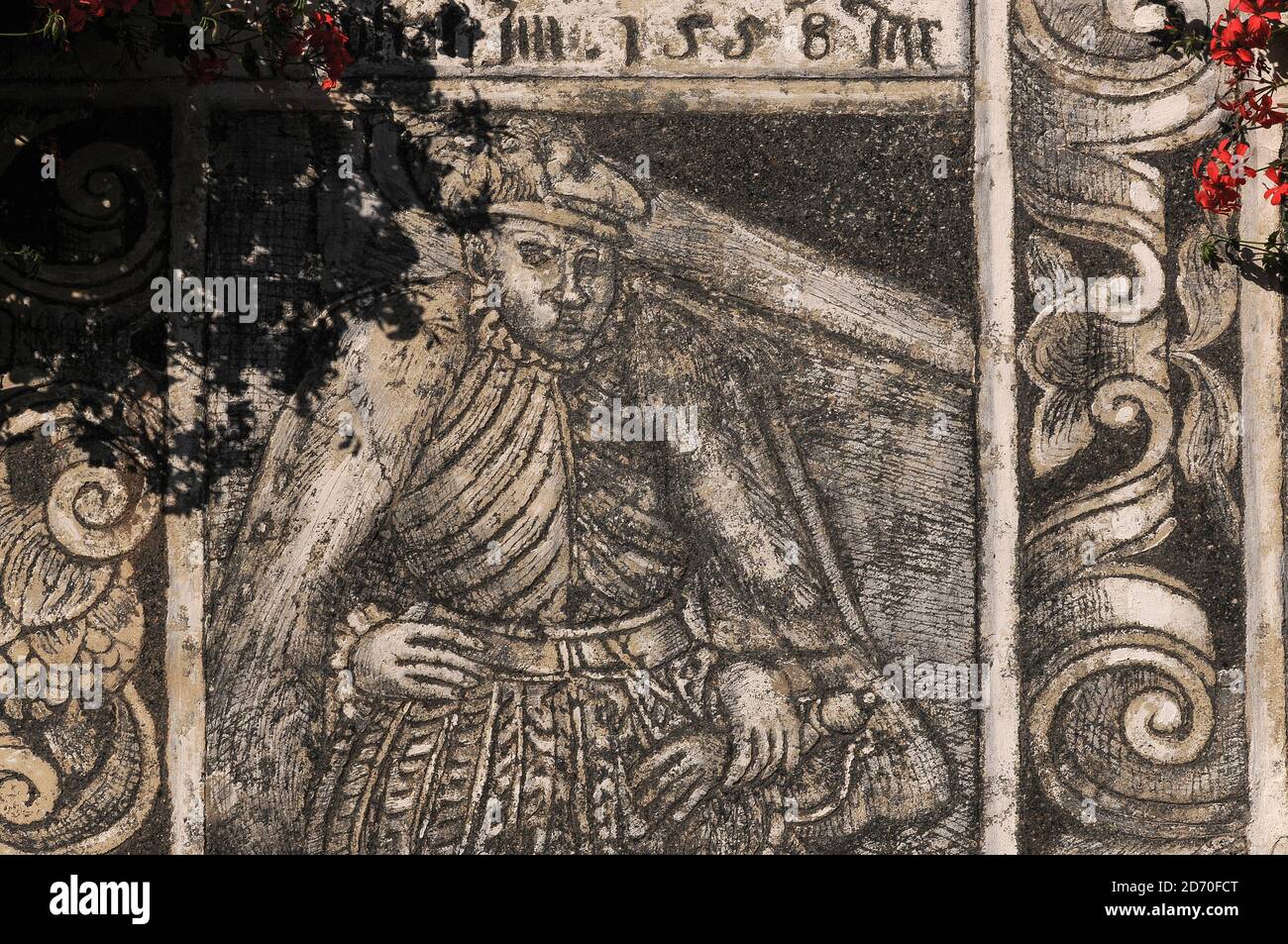 Sgraffito portraits hi-res stock photography and images - Alamy