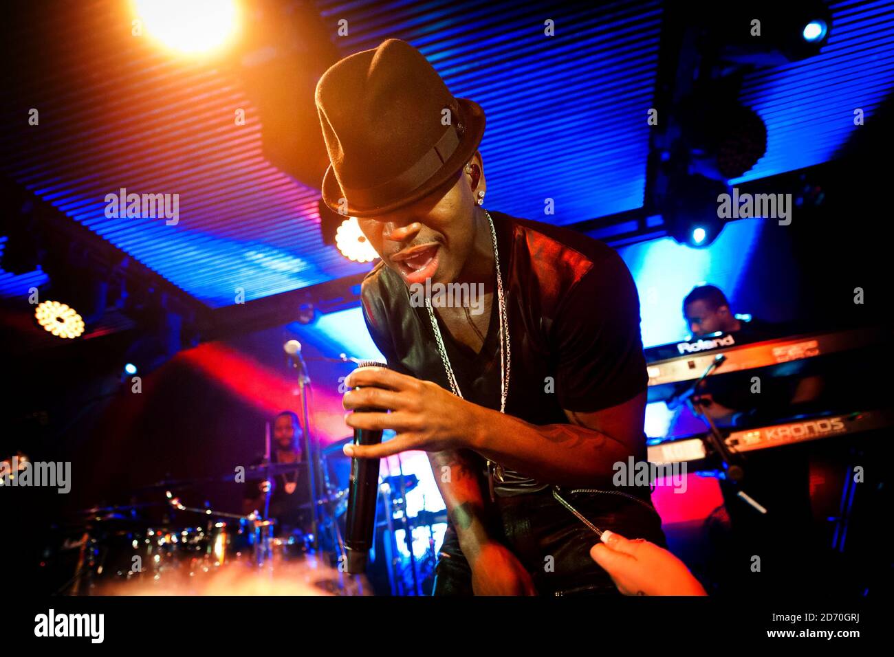 Ne-Yo performing at Under the Bridge in west London, as part of ... Ne-Yo performing at Under the Bridge in west London, as part of ...