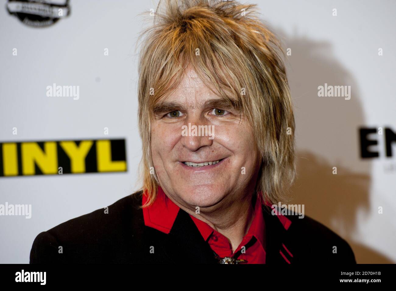 Mike Peters attending a gala screening of Vinyl, at the Empire cinema ...
