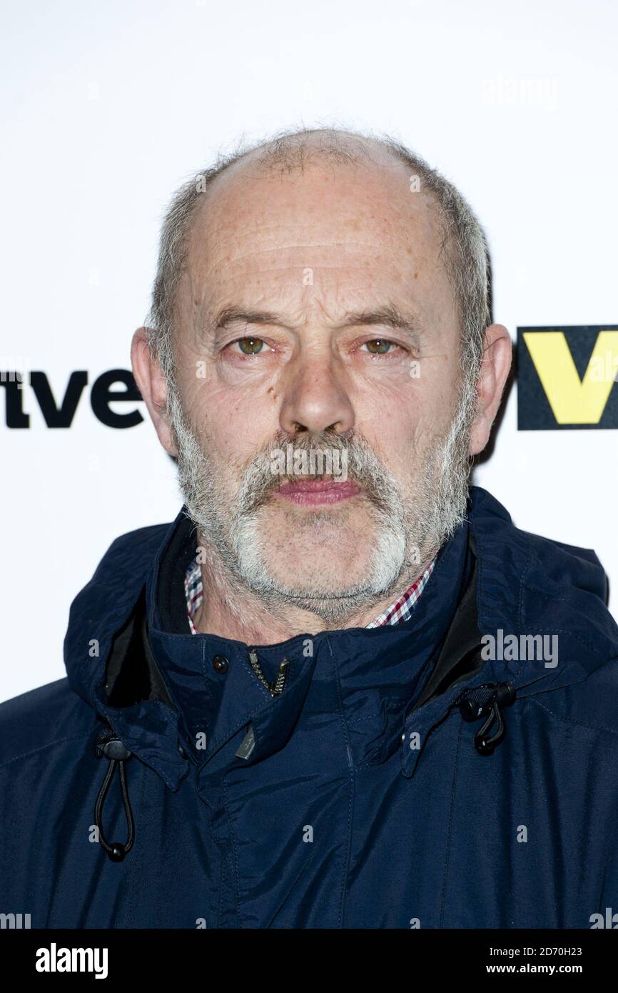 Keith Allen attending a gala screening of Vinyl, at the Empire cinema ...