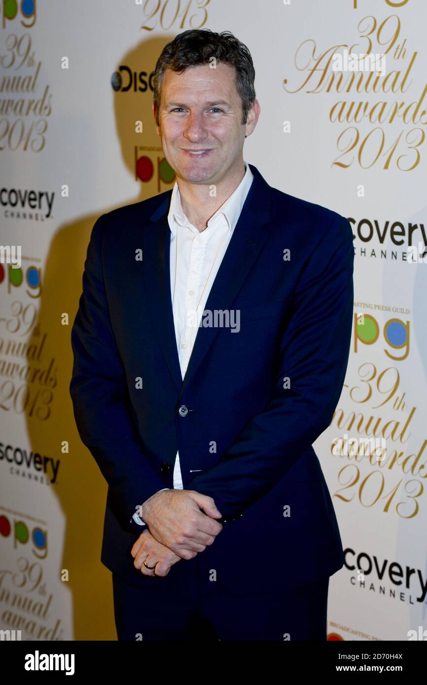 Adam Hill attending the Broadcasting Press Guild TV & Radio Awards, in ...
