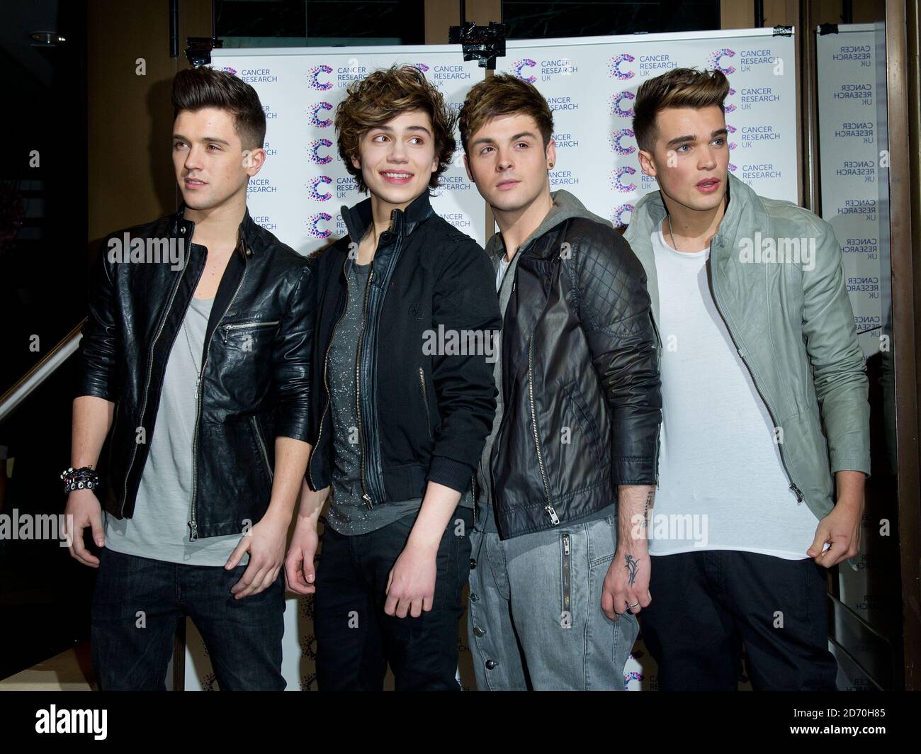 (Left to Right) Jamie Hamblett, George Shelley, Jaymi Hensley and Josh ...
