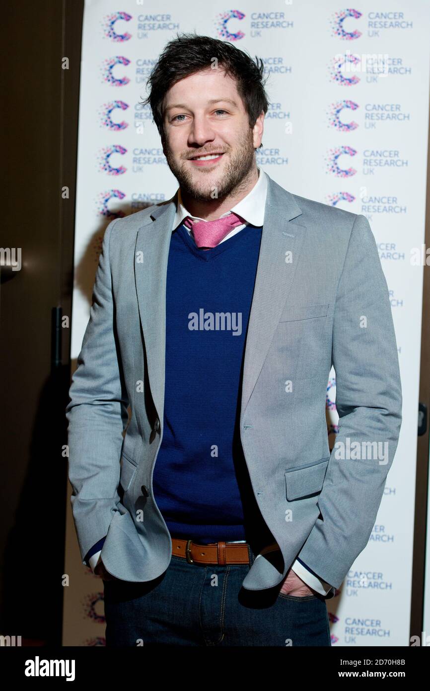 Matt Cardle arriving at James' Jog on to Cancer event, in aid of Cancer ...