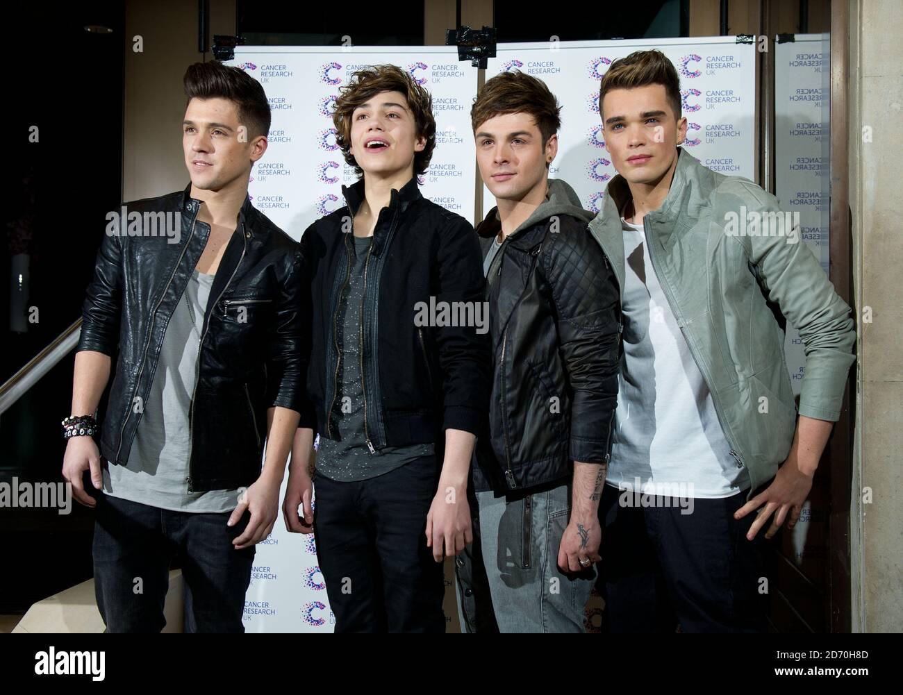 (Left to Right) Jamie Hamblett, George Shelley, Jaymi Hensley and Josh ...