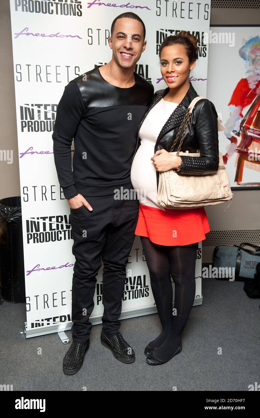 Marvin and Rochelle Humes attending the VIP night for Streets, at the ...