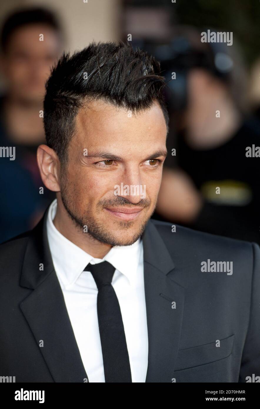Peter Andre arriving at the Asian Awards, at the Grosvenor House Hotel ...