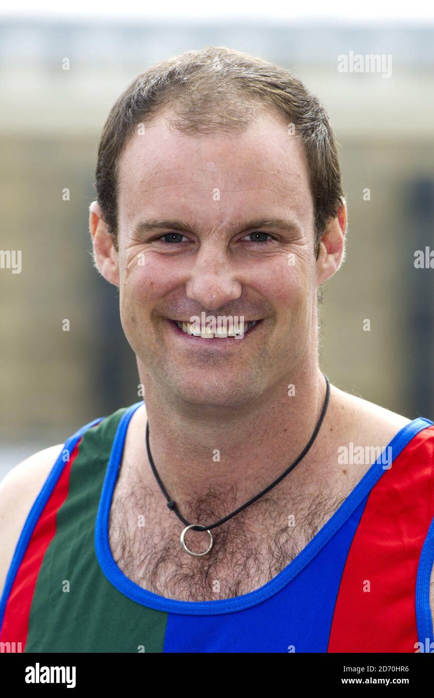 Andrew Strauss pictured at a photocall for the London Marathon, at the ...