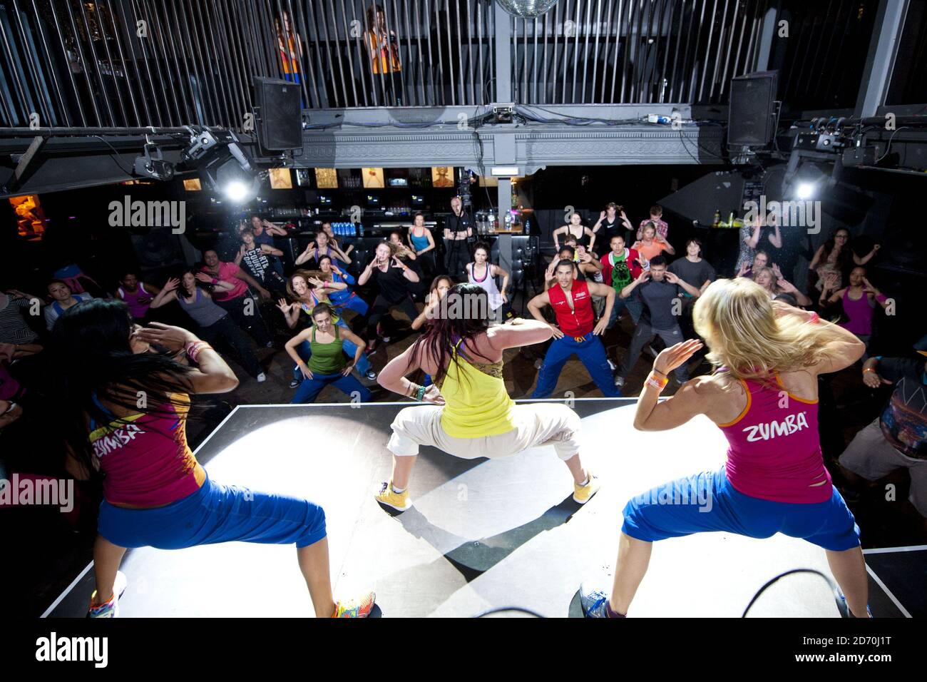 Guests including Jade Ewen and Louis Smith MBE pictured at the launch ...