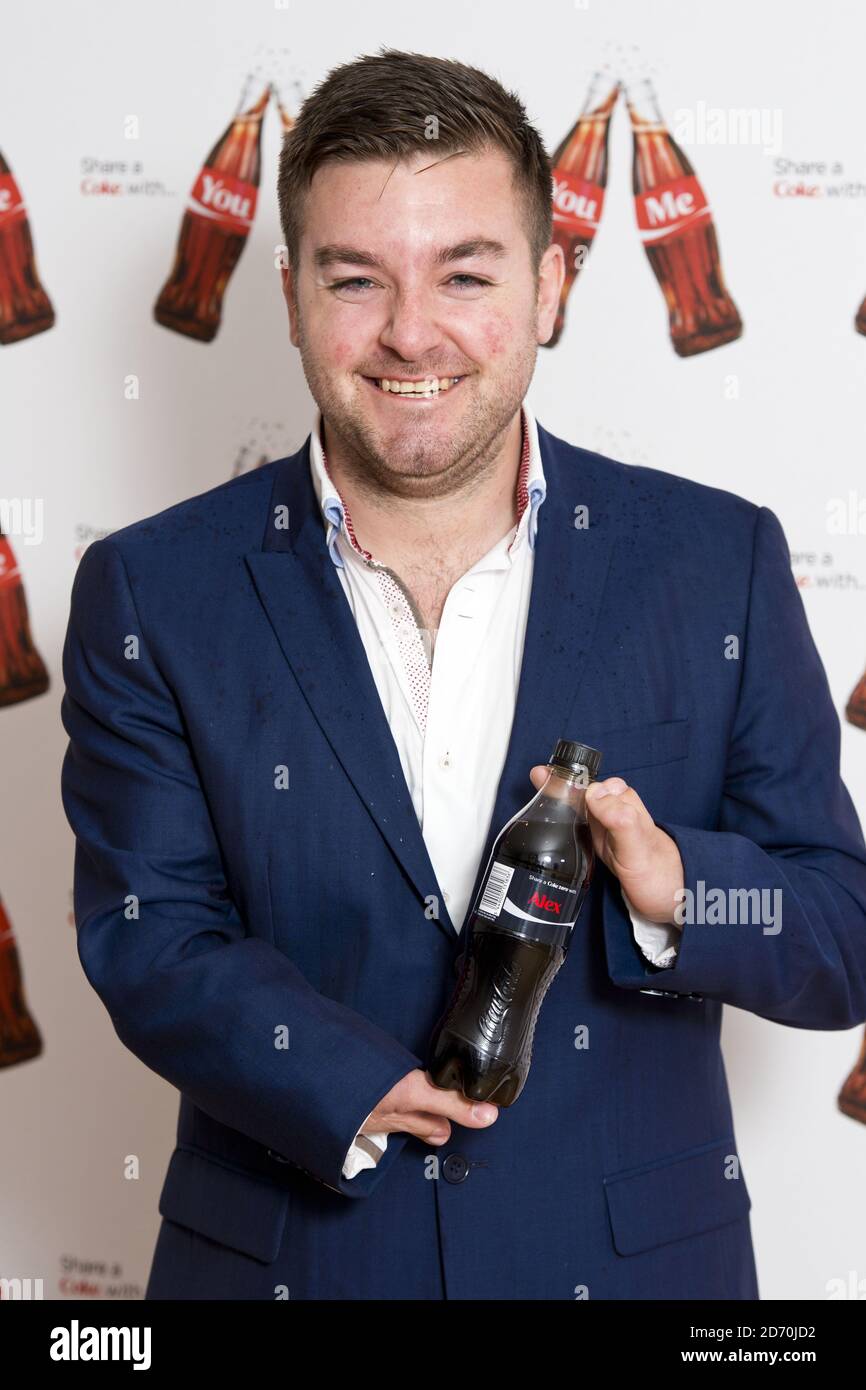 Alex Brooker attending the Share a Coke VIP Party, at One Marylebone in ...