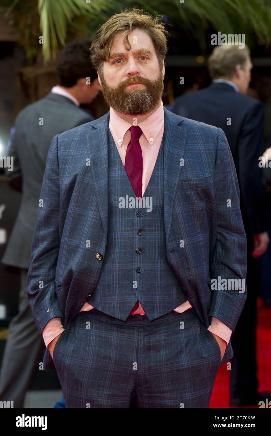 Zach Galifianakis Hangover 3 Premiere