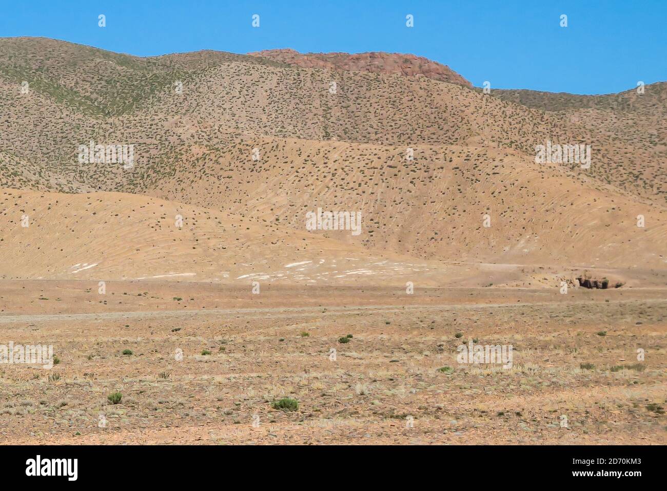 landscape in desert, photo as background Stock Photo - Alamy
