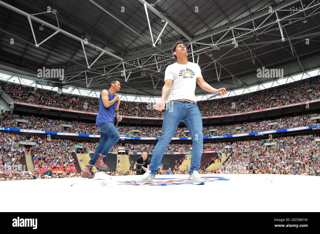 Jordan "Rizzle" Stephens and Harley "Sylvester" Alexander-Sule of ...