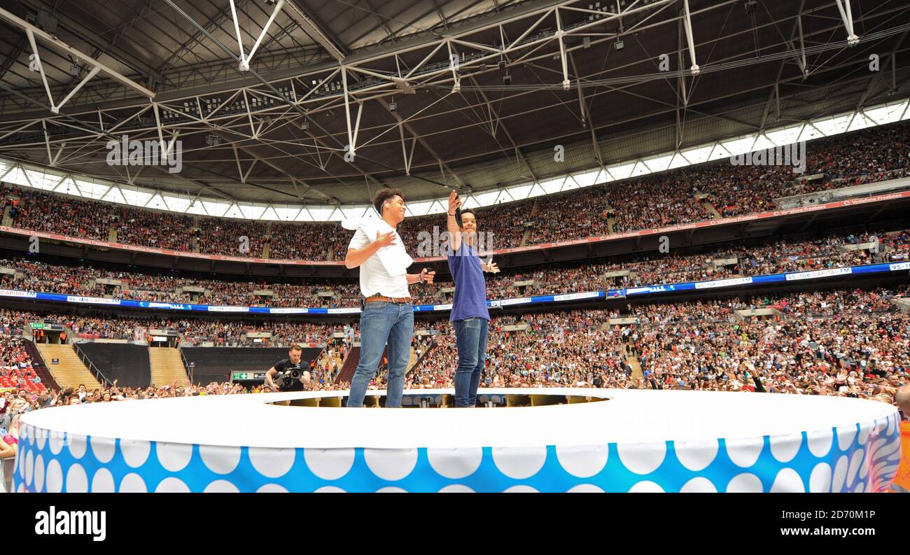 Jordan "Rizzle" Stephens and Harley "Sylvester" Alexander-Sule of ...