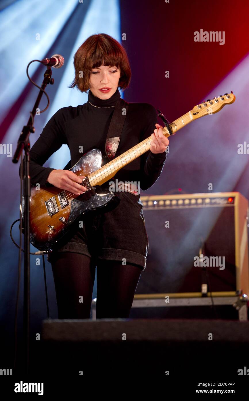 Elena Tonra of Daughter performing on the second day of the Latitude ...
