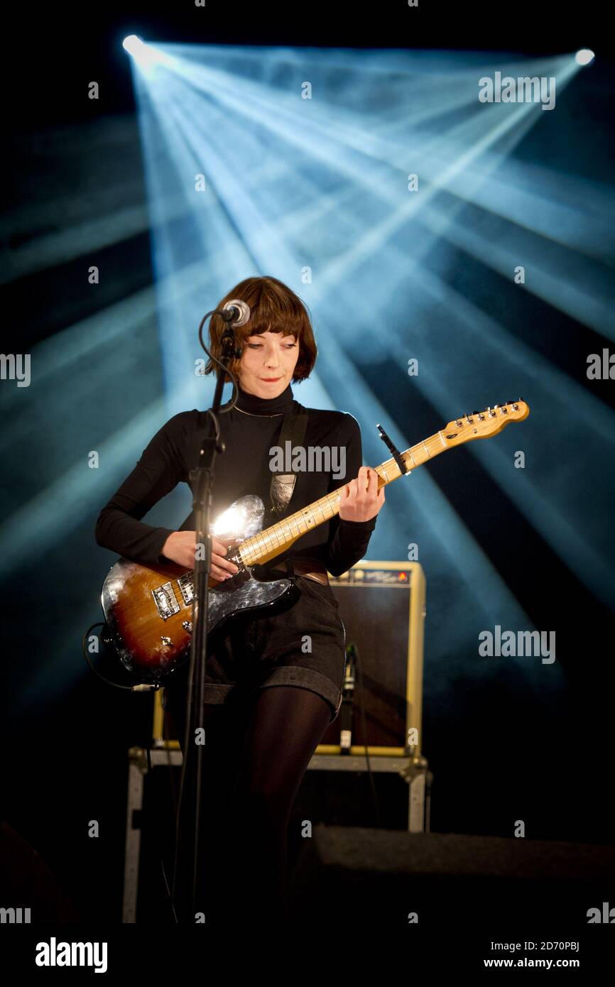 Elena Tonra of Daughter performing on the second day of the Latitude ...