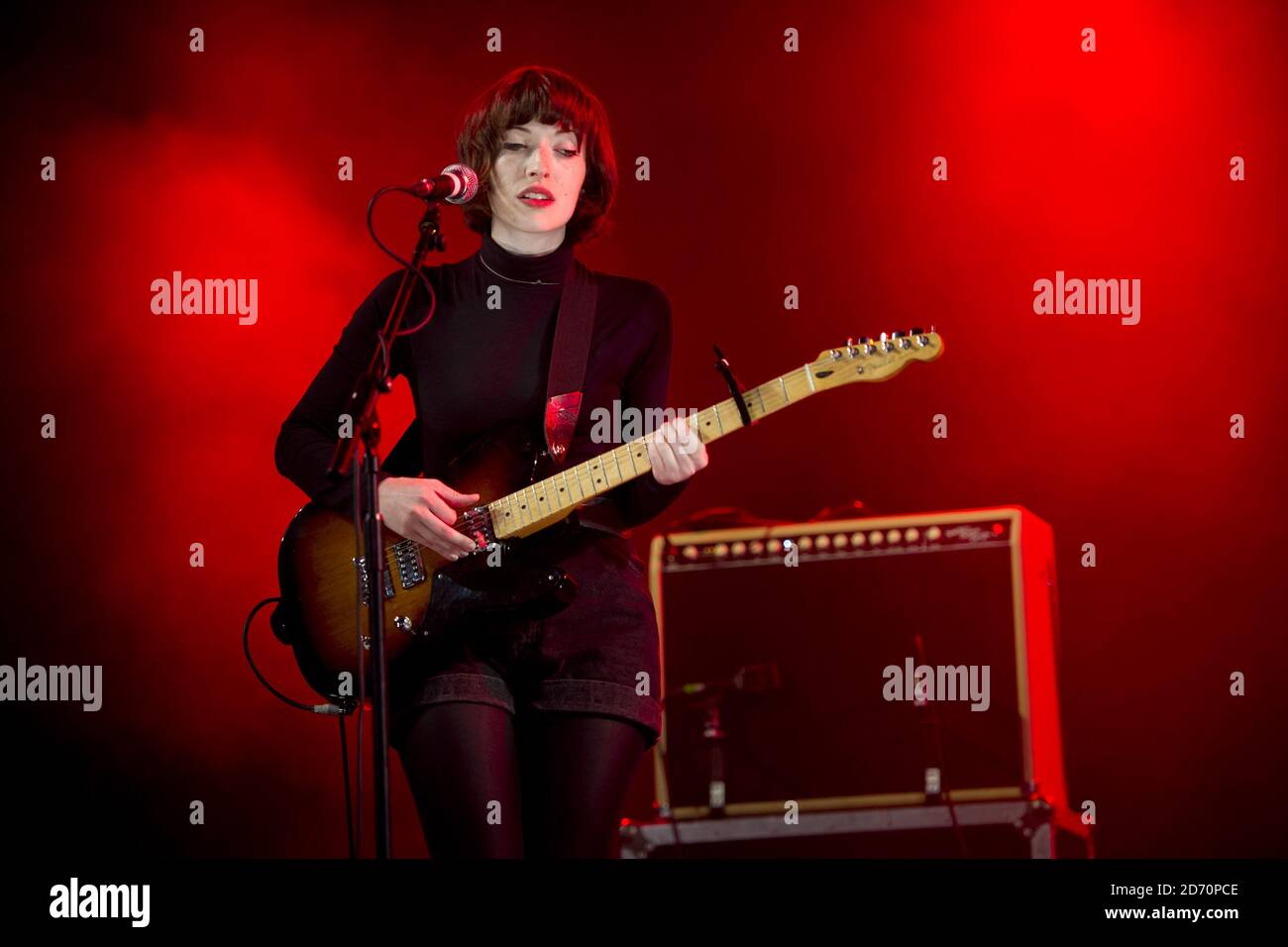 Elena Tonra of Daughter performing on the second day of the Latitude ...