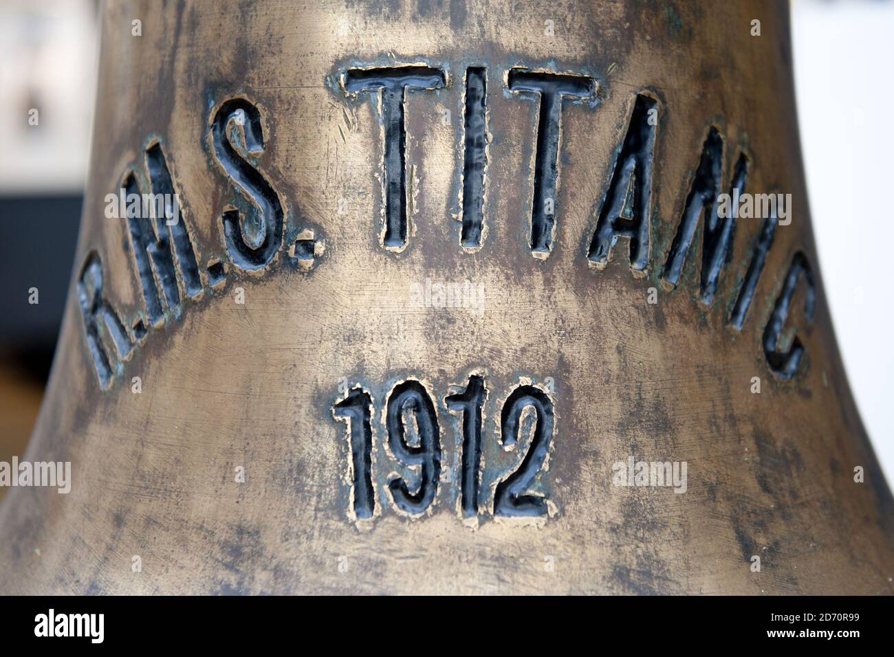 Titanic ships replica bell hi-res stock photography and images - Alamy