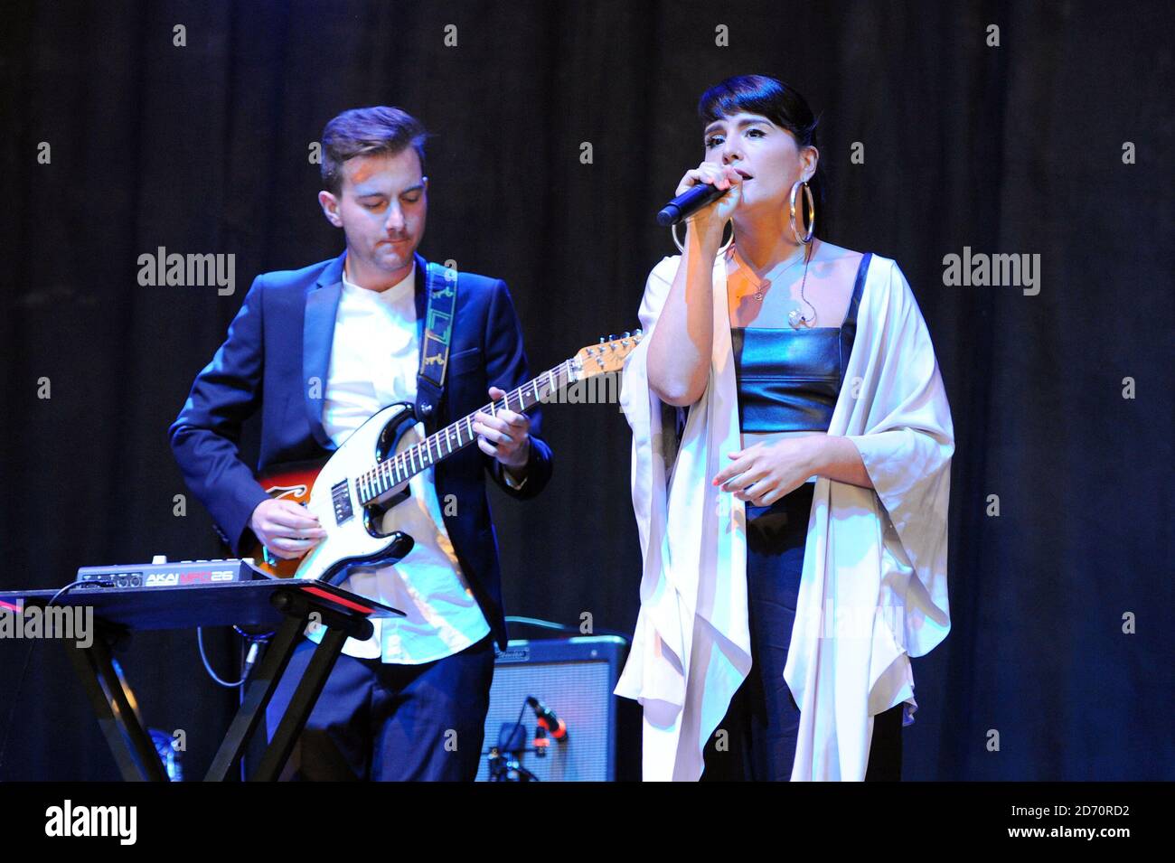 Jessie Ware performing at the V Festival in Chelmsford, Essex Stock ...