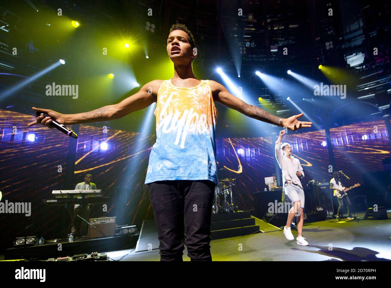 Harley Alexander-Sule (l) and Jordan Stephens of Rizzle Kicks ...
