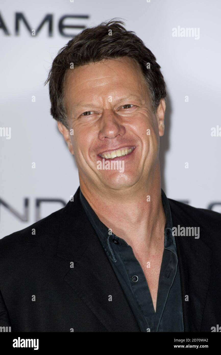 Gavin Hood attending a panel Q&A for Ender's Game, held at the Odeon ...