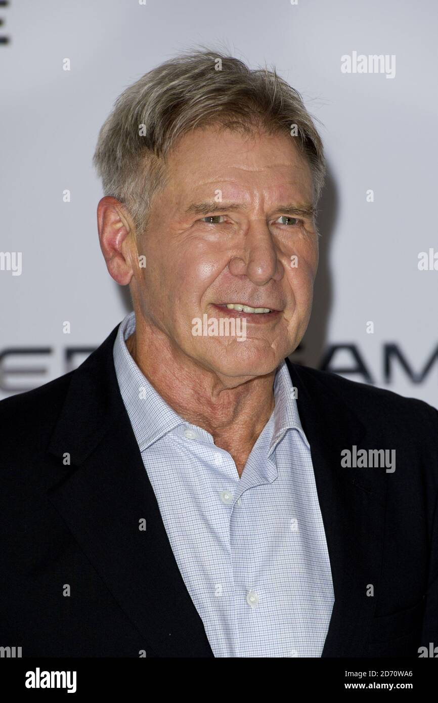 Harrison Ford attending a panel Q&A for Ender's Game, held at the Odeon ...
