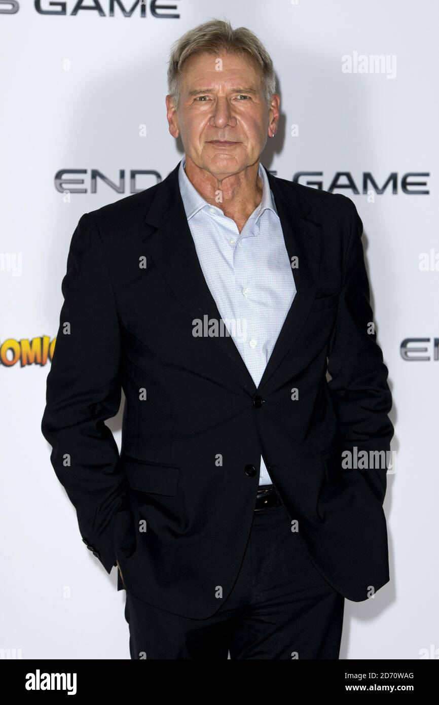 Harrison Ford attending a panel Q&A for Ender's Game, held at the Odeon ...