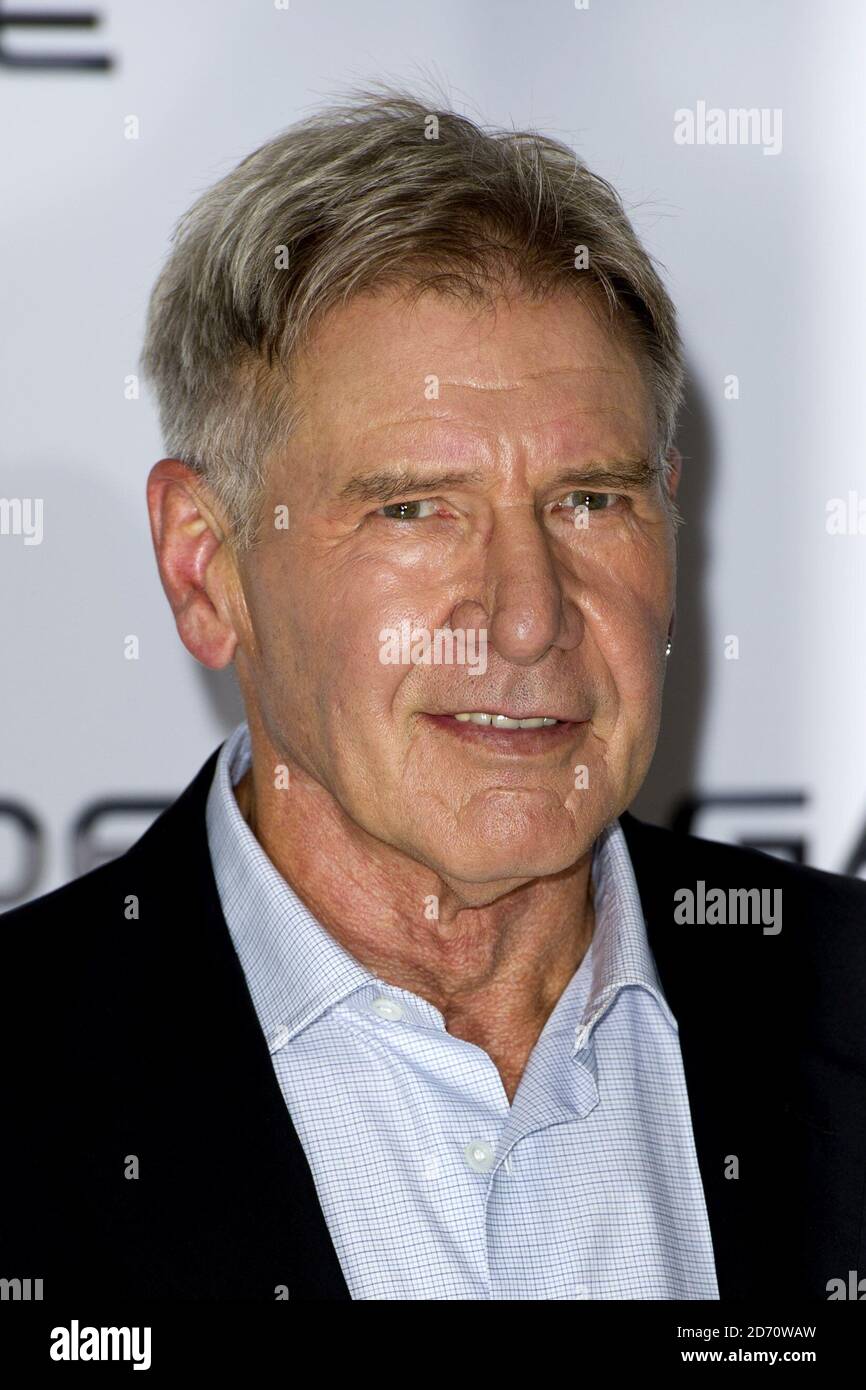 Harrison Ford attending a panel Q&A for Ender's Game, held at the Odeon ...