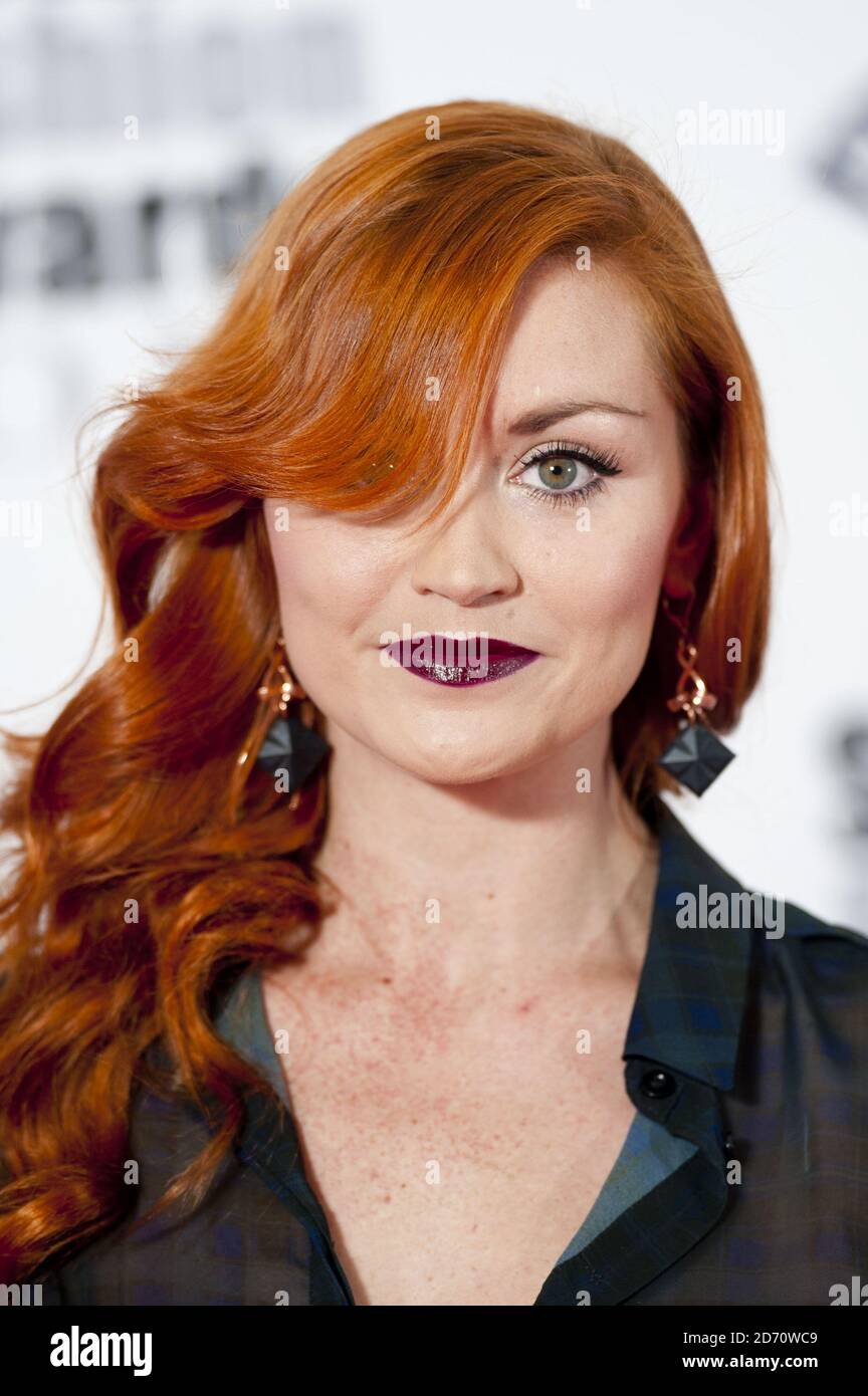 Arielle Free attending the Scottish Fashion Awards, at 8 Northumberland ...