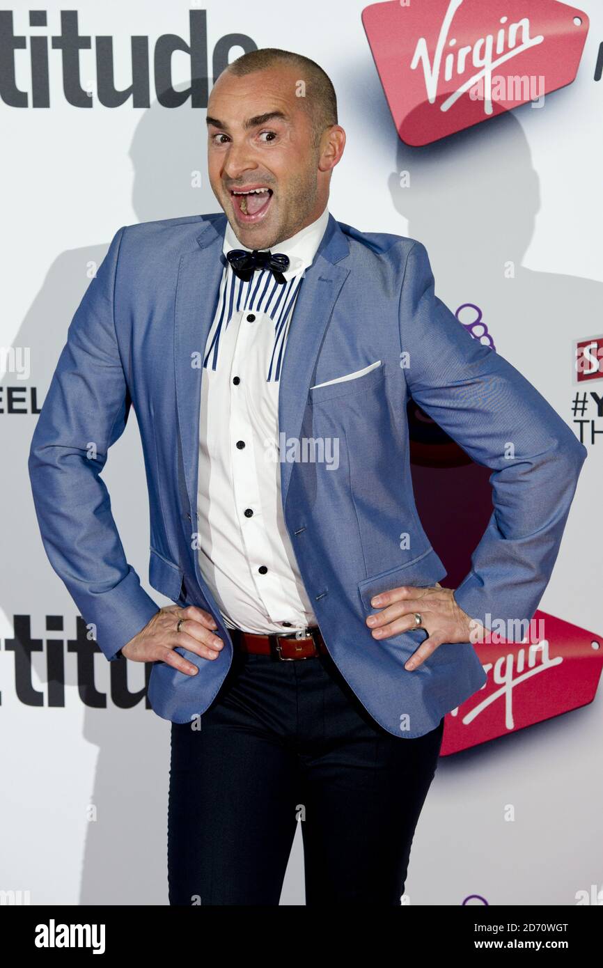 Louis Spence attending the 2013 Attitude Awards, held at the Royal ...