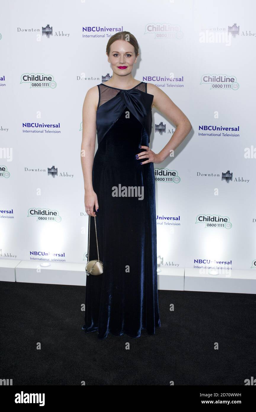 Cara Theobold attending the Downton Abbey Childline Ball, held at the ...