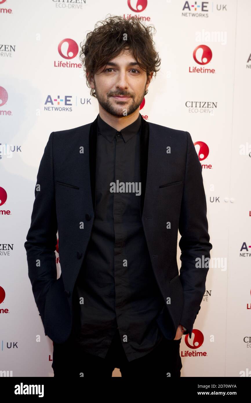 Alex Zane arriving at the Lifetime entertainment channel launch party ...