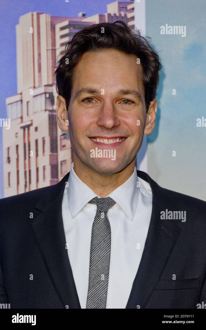 Paul Rudd attending the premiere of Anchorman 2: The Legend Continues ...