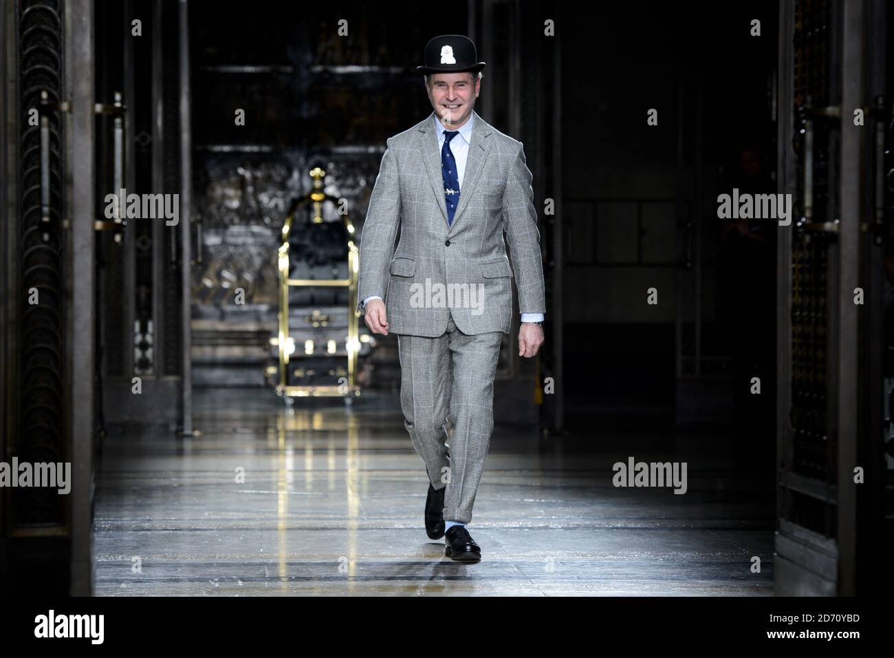Jeremy Hackett at the Hackett fashion show, held at the Freemason's ...