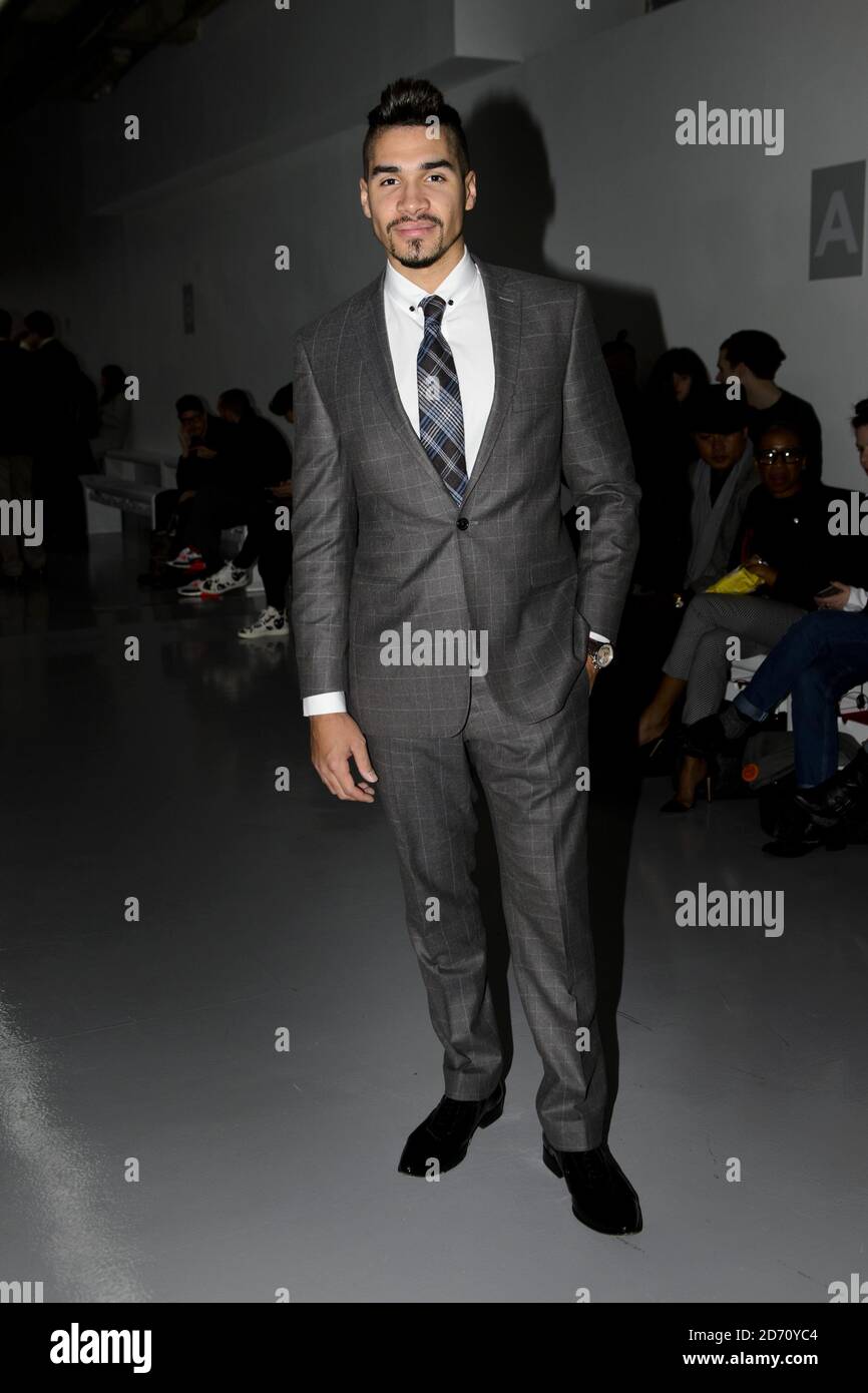 Louis Smith attending the Kay Kwok fashion show, held at the Victoria ...