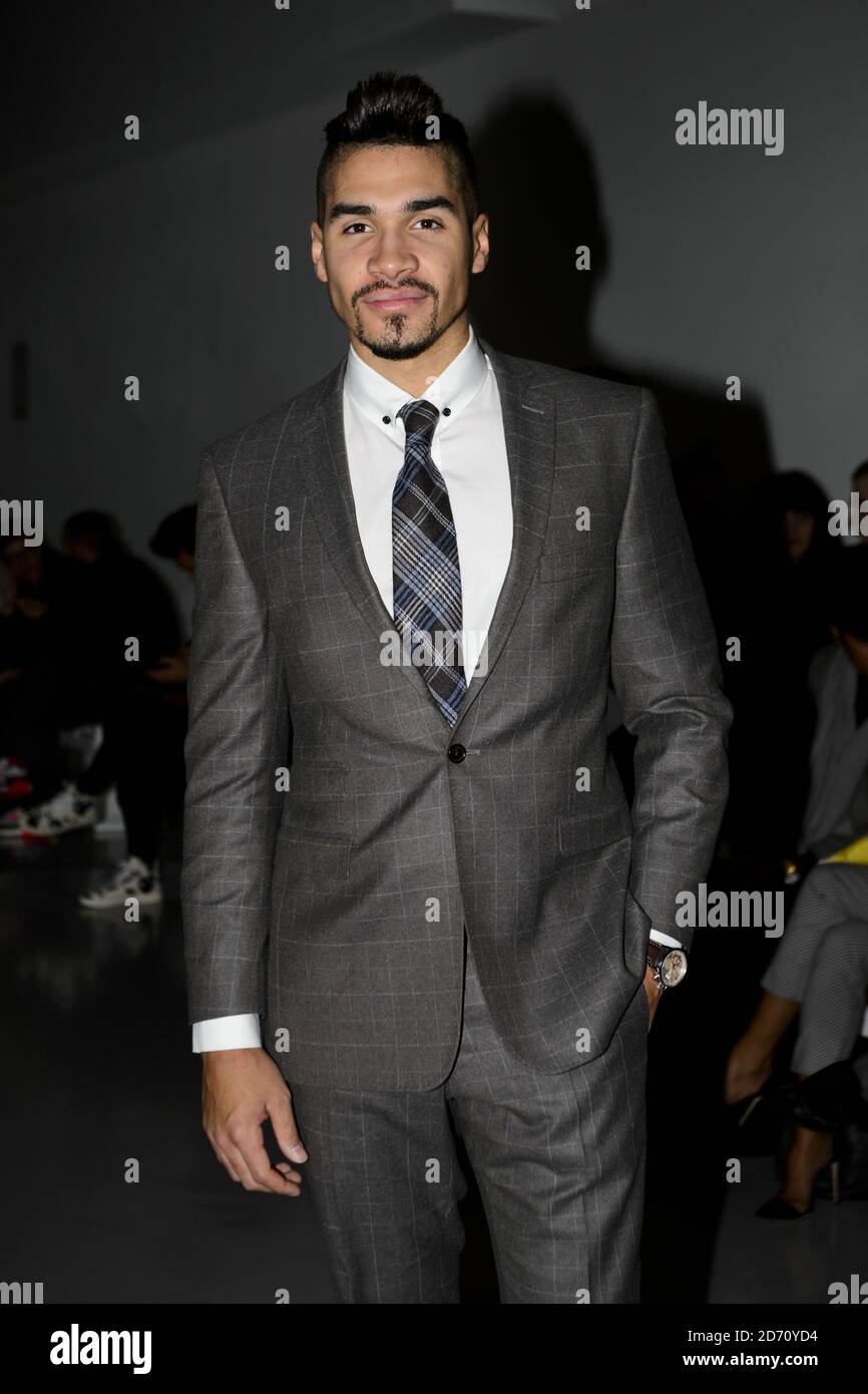 Louis Smith attending the Kay Kwok fashion show, held at the Victoria ...