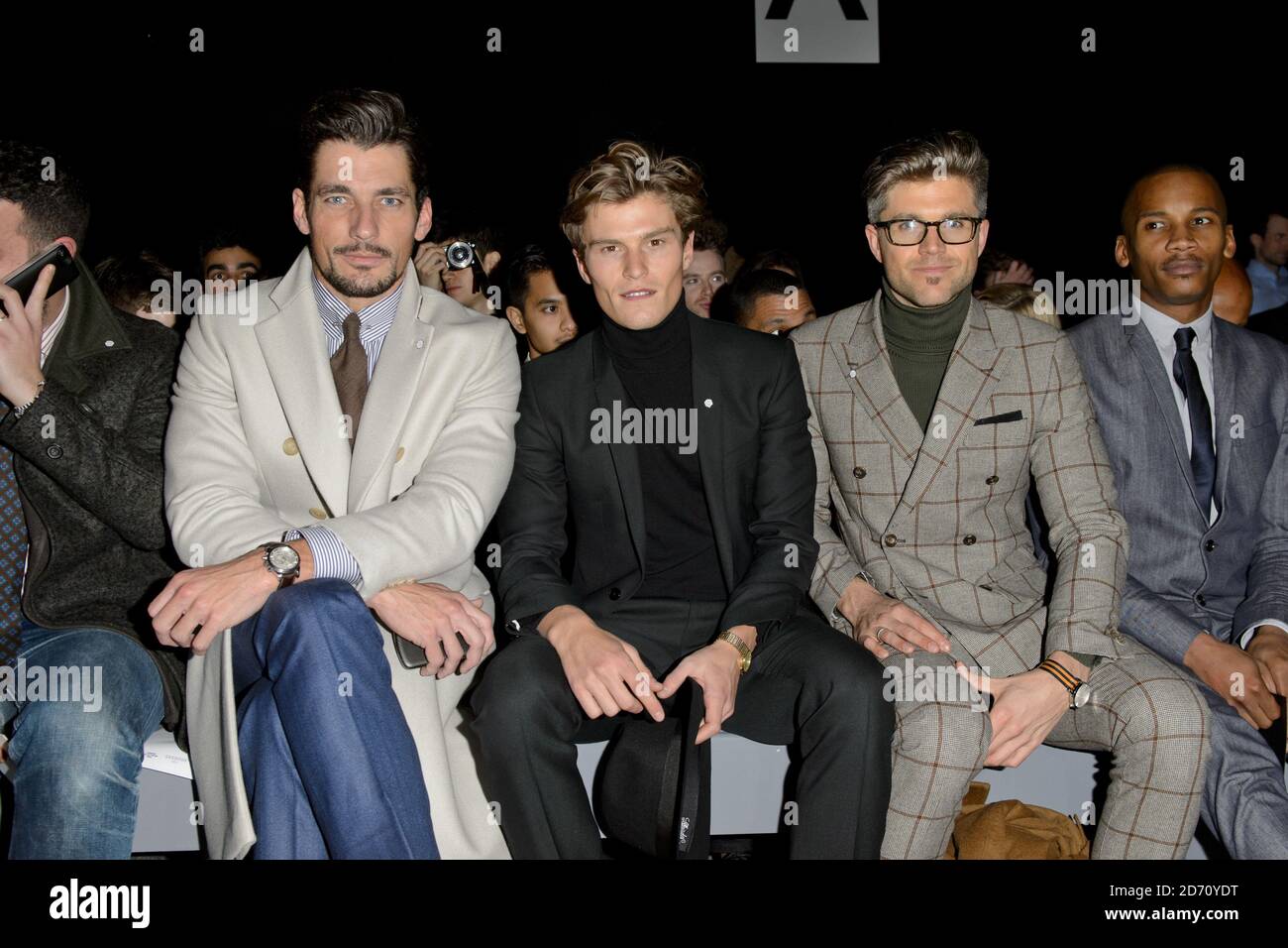 David Gandy, Oliver Cheshire and Darren Kennedy attending the YMC ...