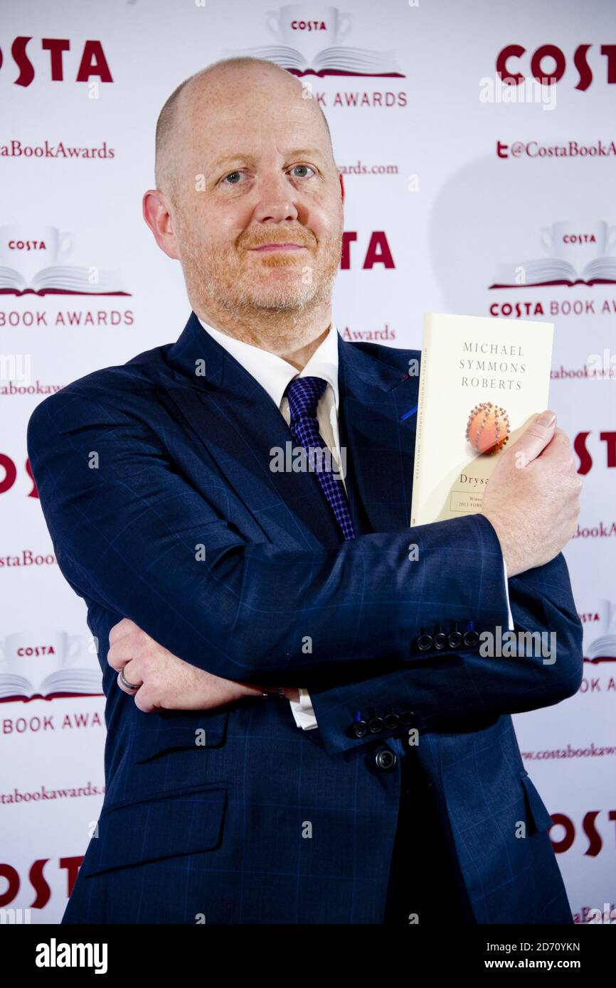 Costa Poetry Award Winner Michael Symmons Roberts pictured at the 2014 ...