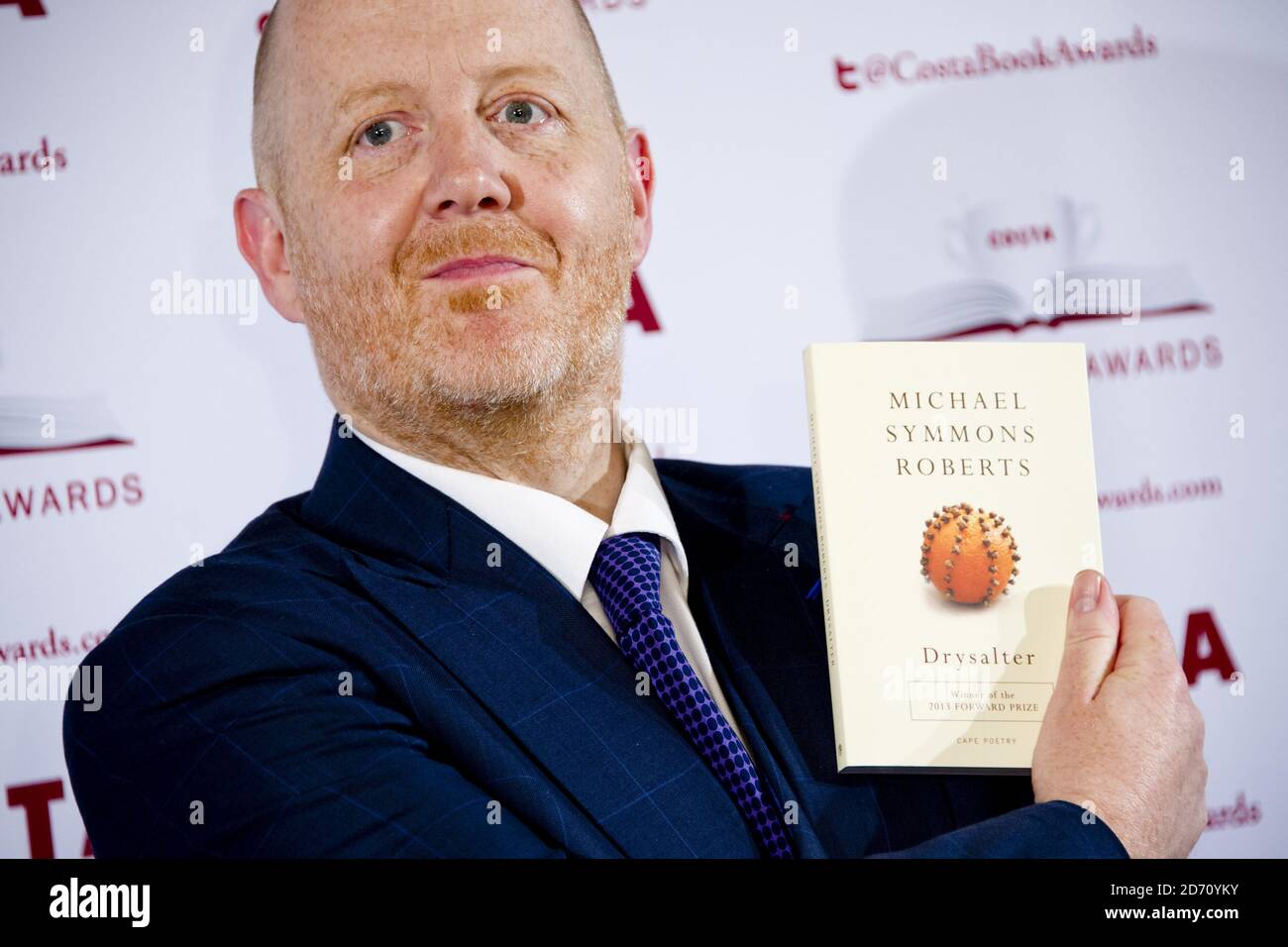 Costa Poetry Award Winner Michael Symmons Roberts pictured at the 2014 ...
