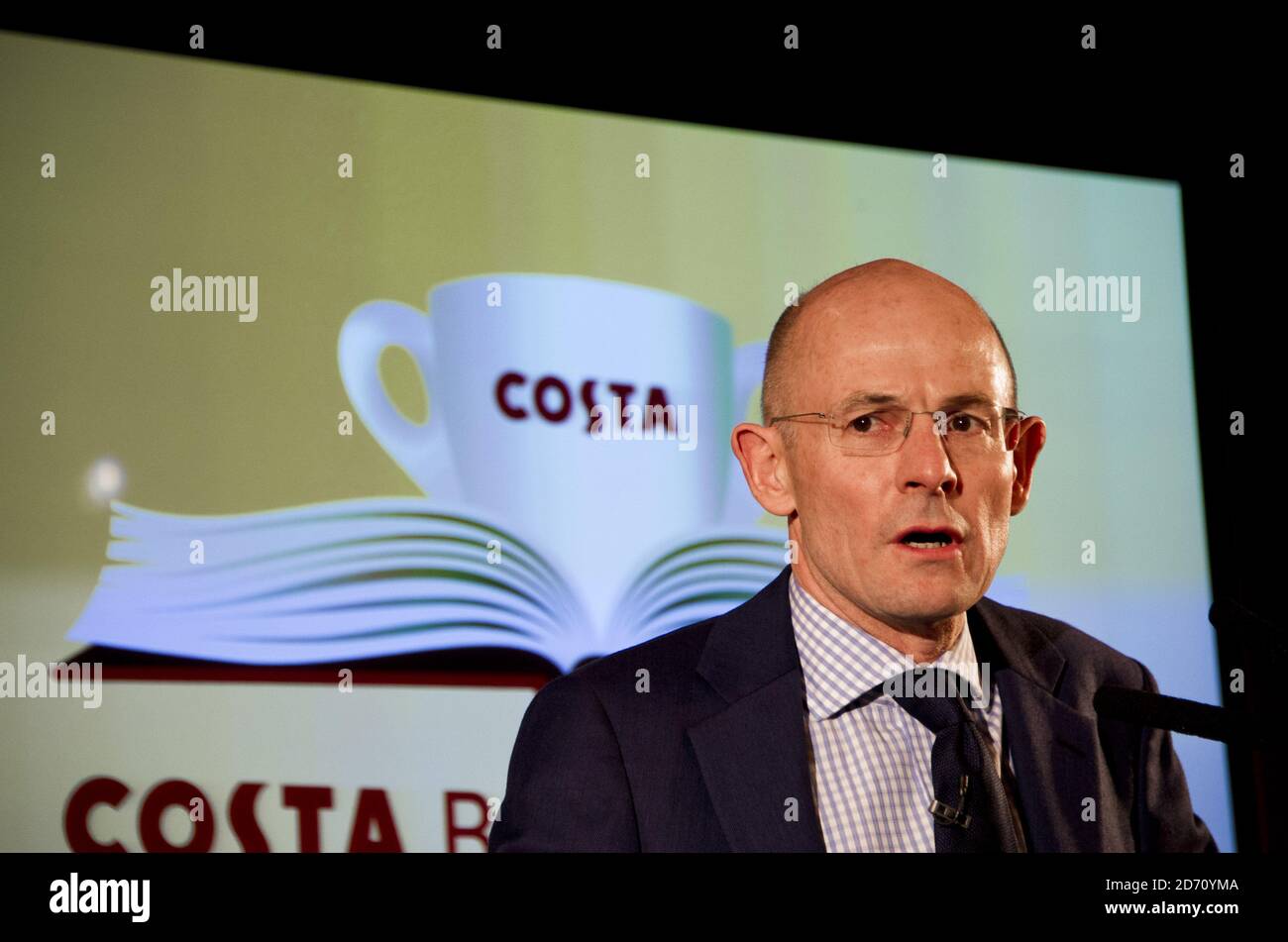 Costa CEO Christopher Rogers pictured at the 2014 Costa Book Awards, at ...