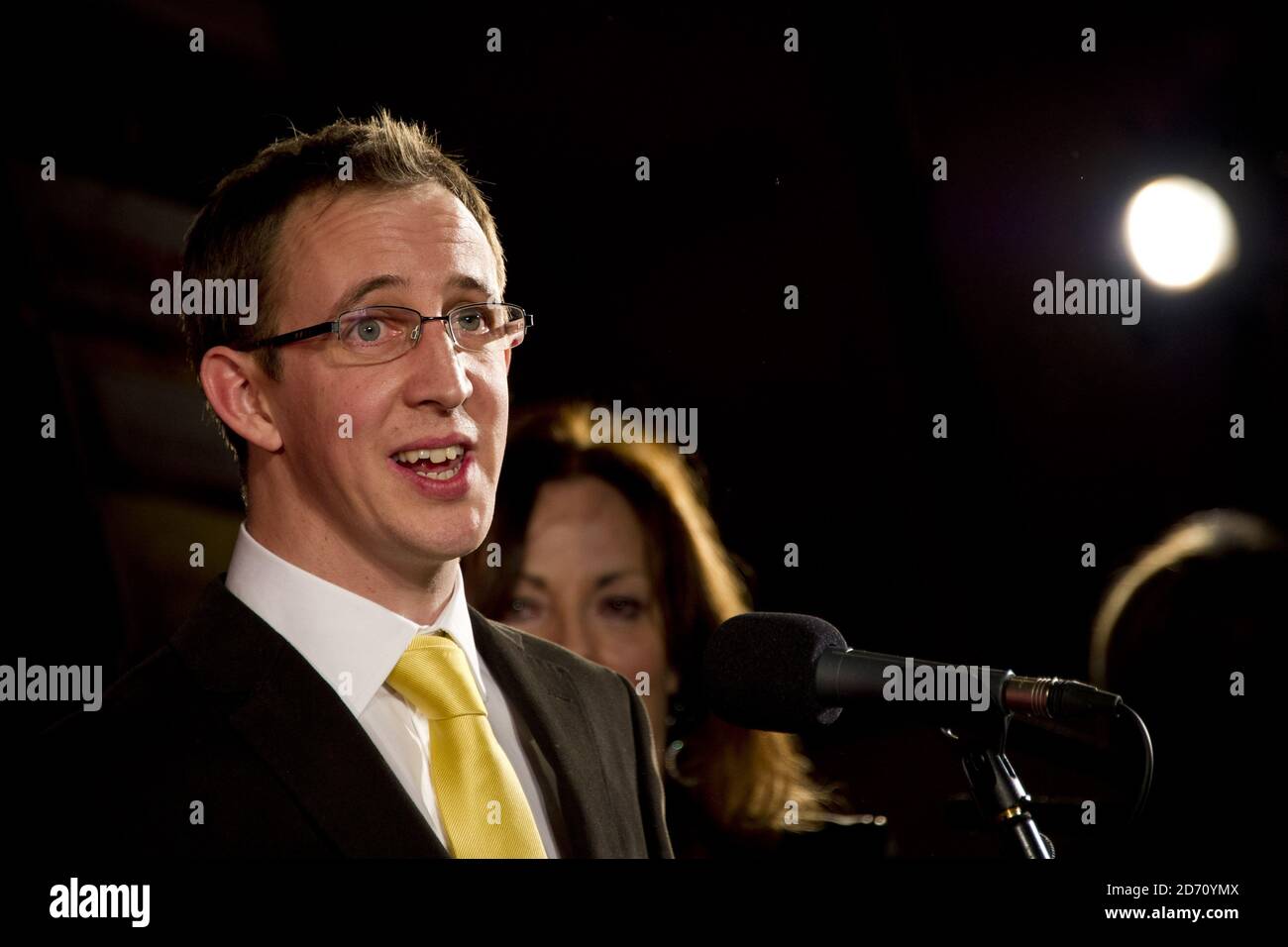 Book of the year winner Nathan Filer pictured at the 2014 Costa Book ...