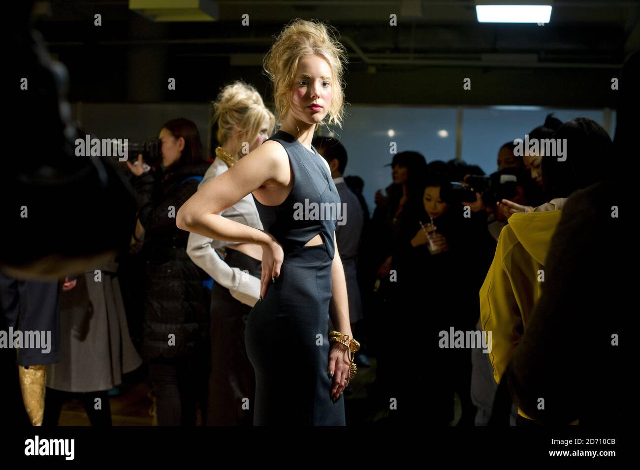 Models show new designs at the Jerome fashion show, held at the Chelsea ...