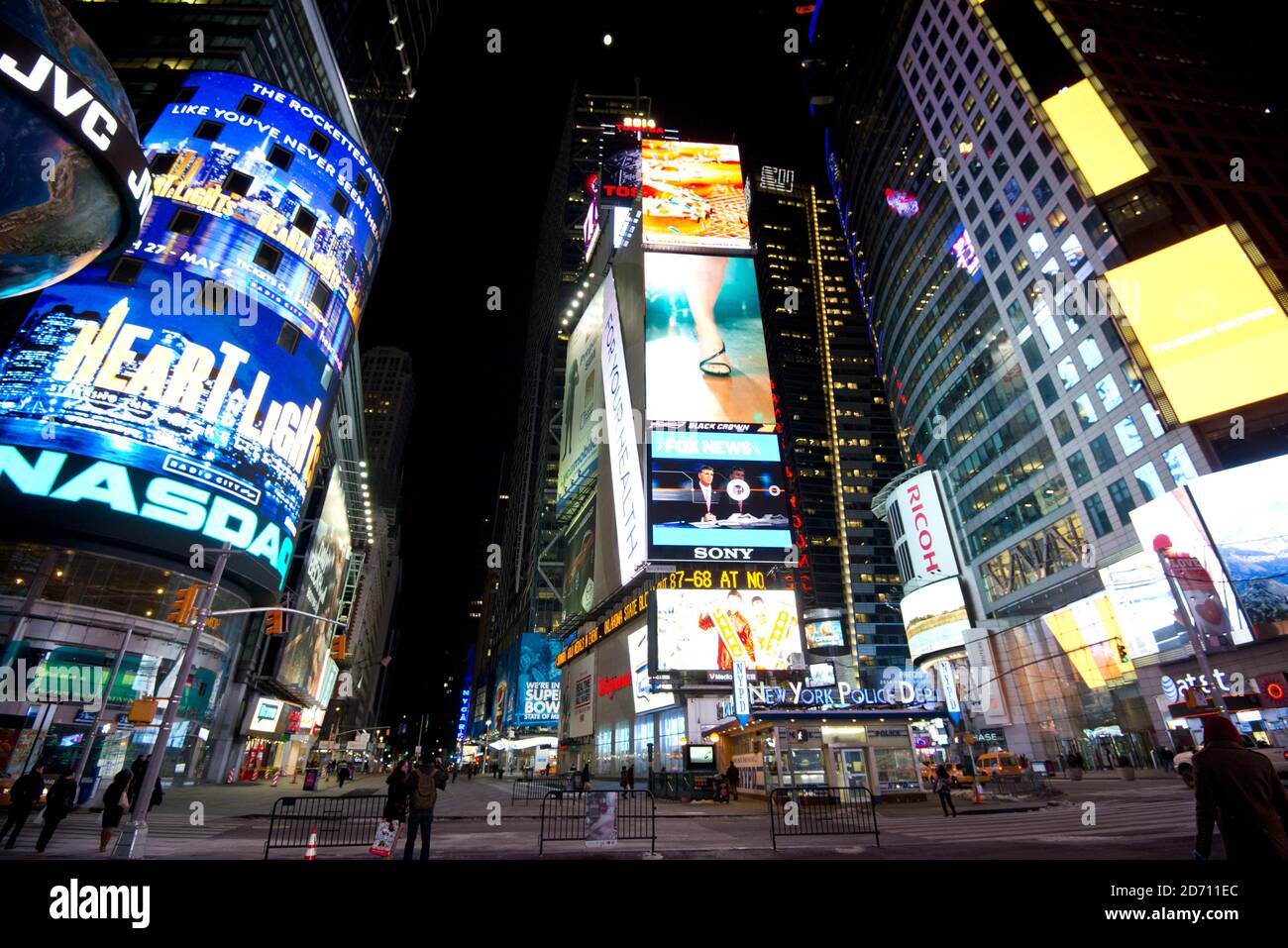 General view of Times Square in New York Stock Photo - Alamy