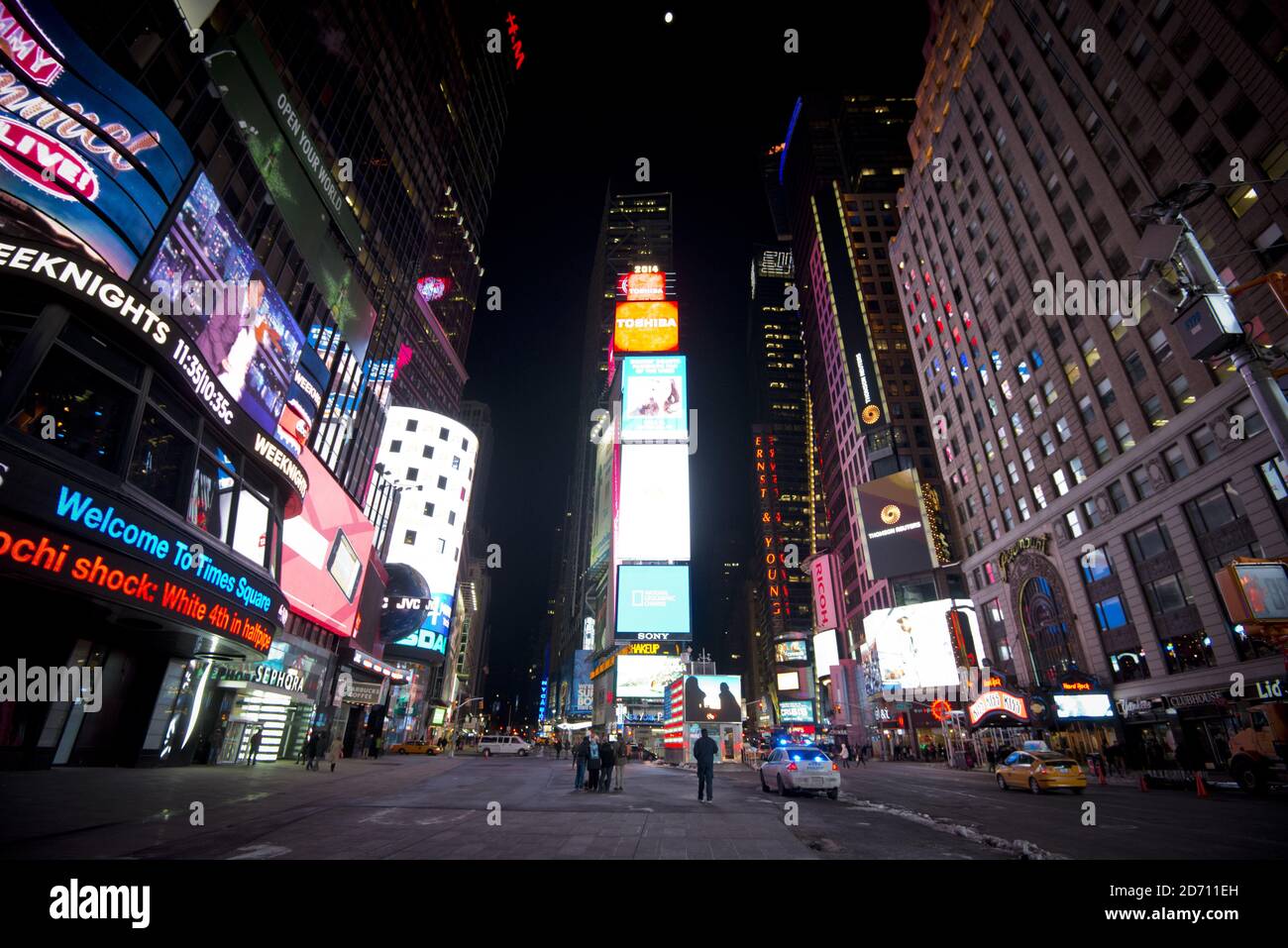 General view of Times Square in New York Stock Photo - Alamy