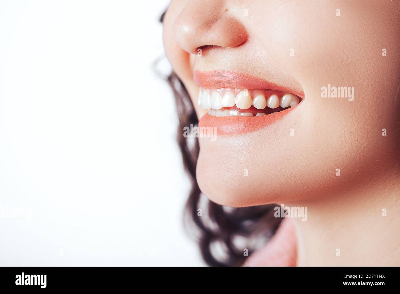Close Up Toothpaste Smile