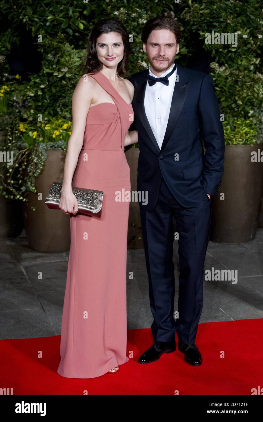 Felicitas Rombold and Daniel Bruhl arriving at the EE British Academy ...