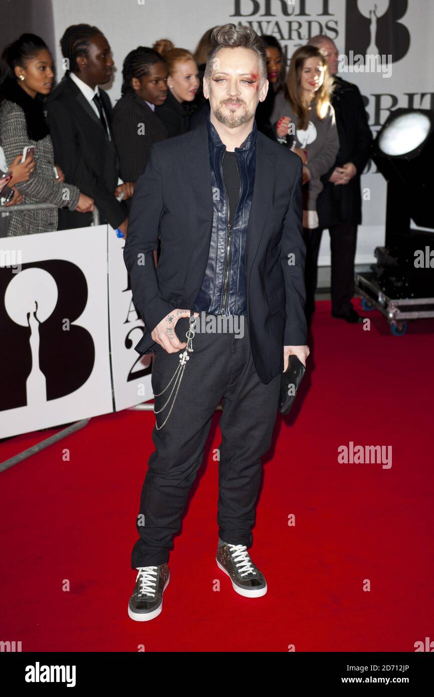 Boy George attending the Mastercard Brit Awards at the O2 Arena in east ...