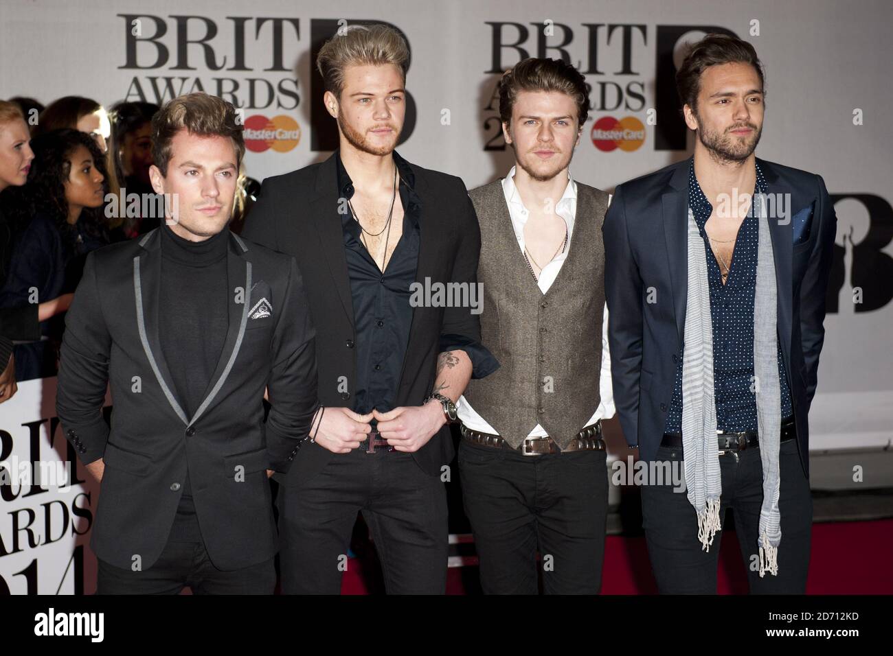 Lawson attending the Mastercard Brit Awards at the O2 Arena in east ...