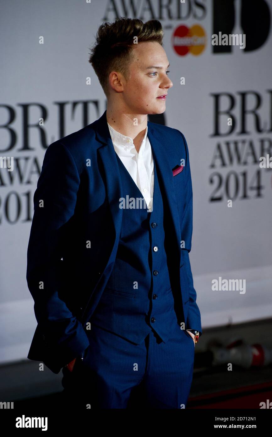 Conor Maynard attending the Mastercard Brit Awards at the O2 Arena in ...