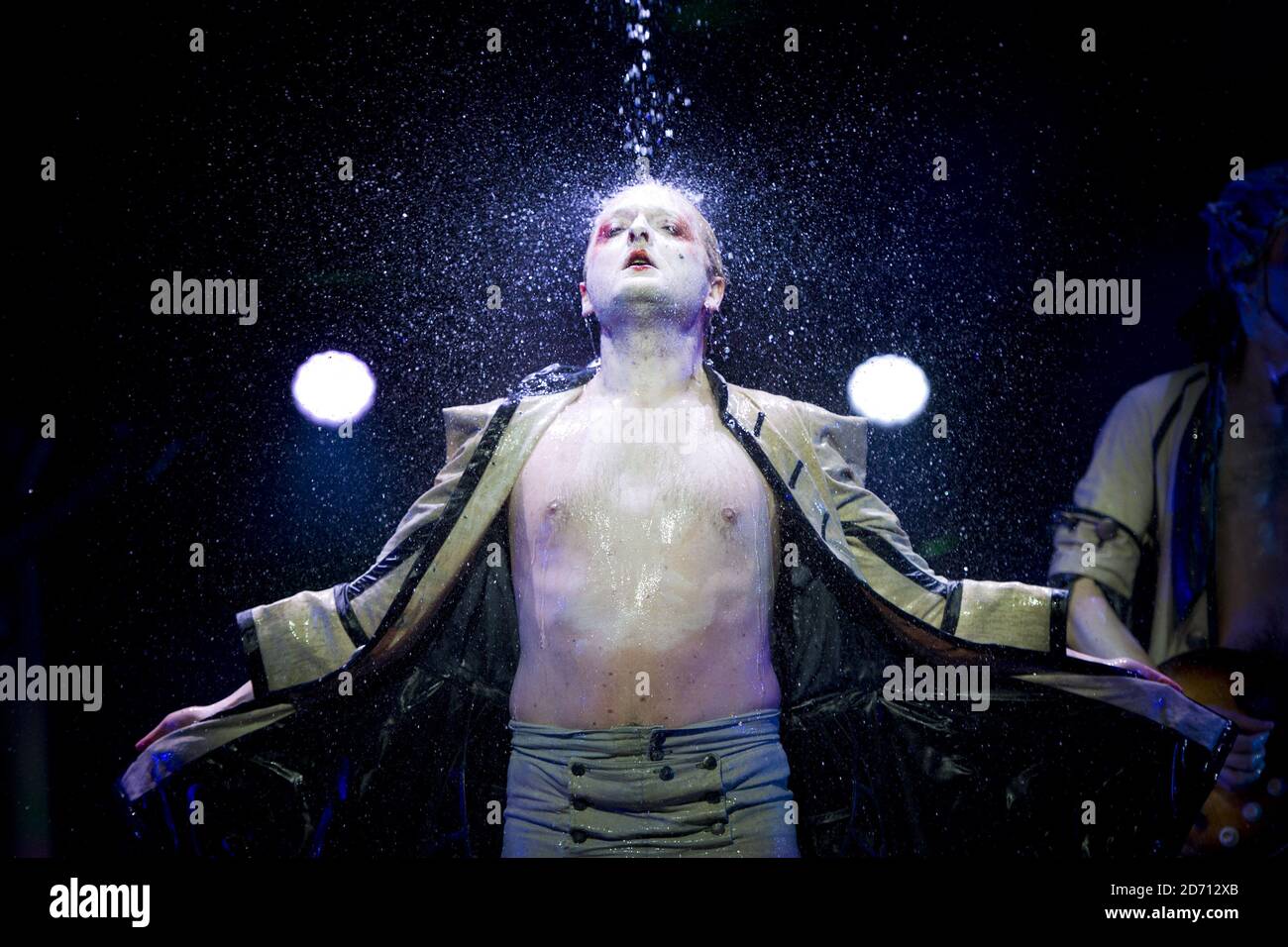 Actor Martin Greis pictured during a dress rehearsal for Mozart Undone ...