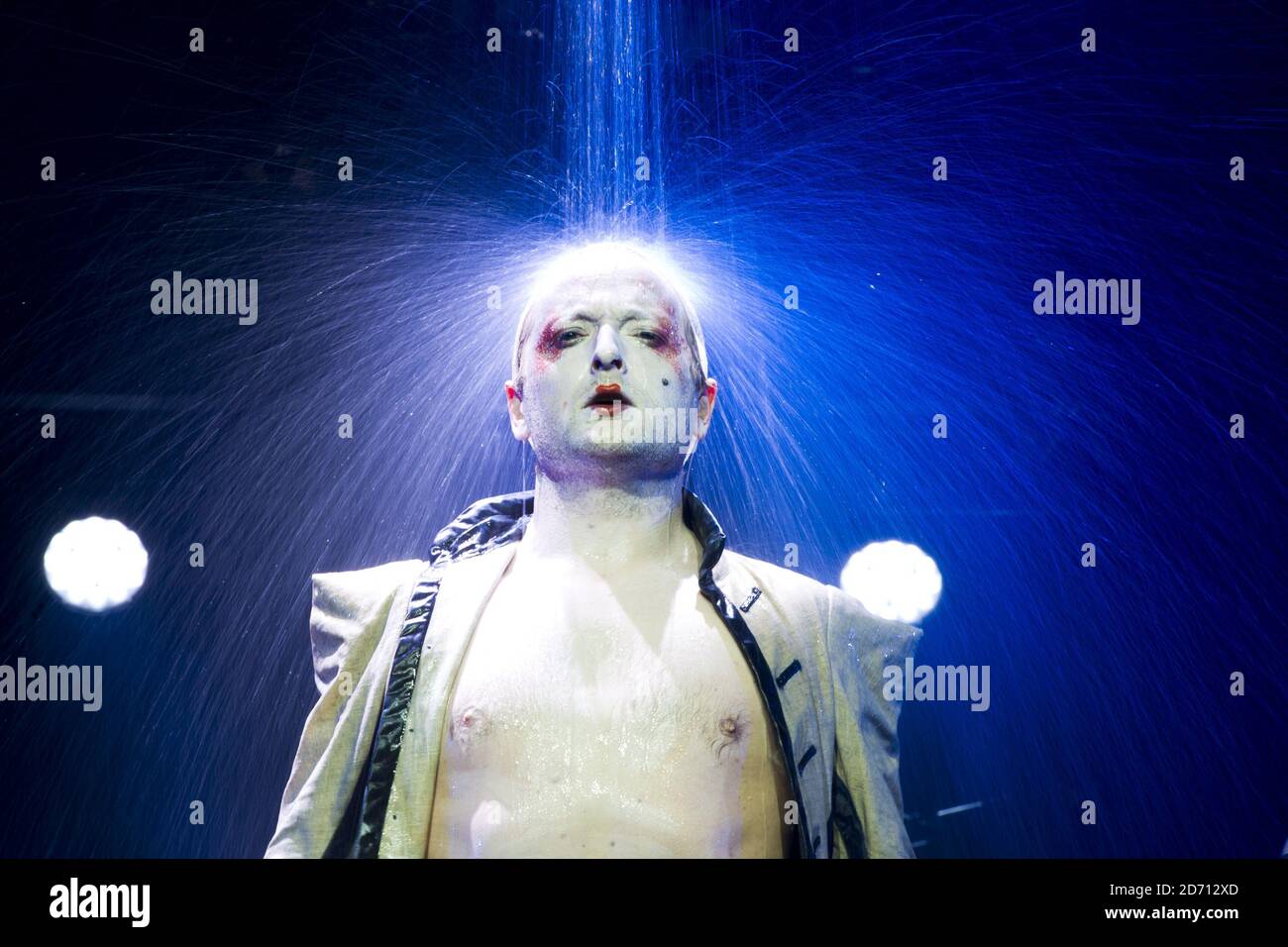 Actor Martin Greis pictured during a dress rehearsal for Mozart Undone ...